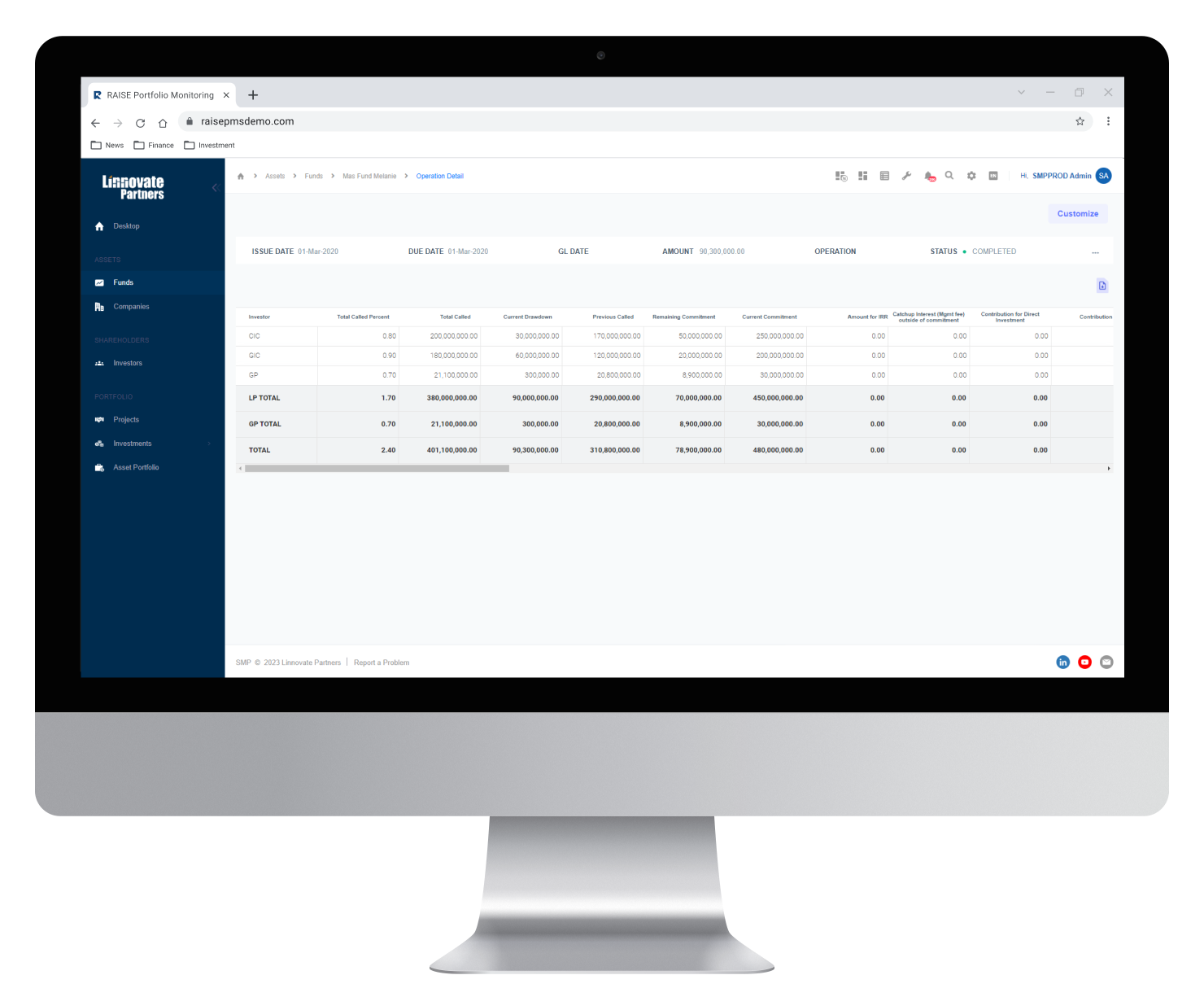 RAISE Portfolio Monitoring - RAISE